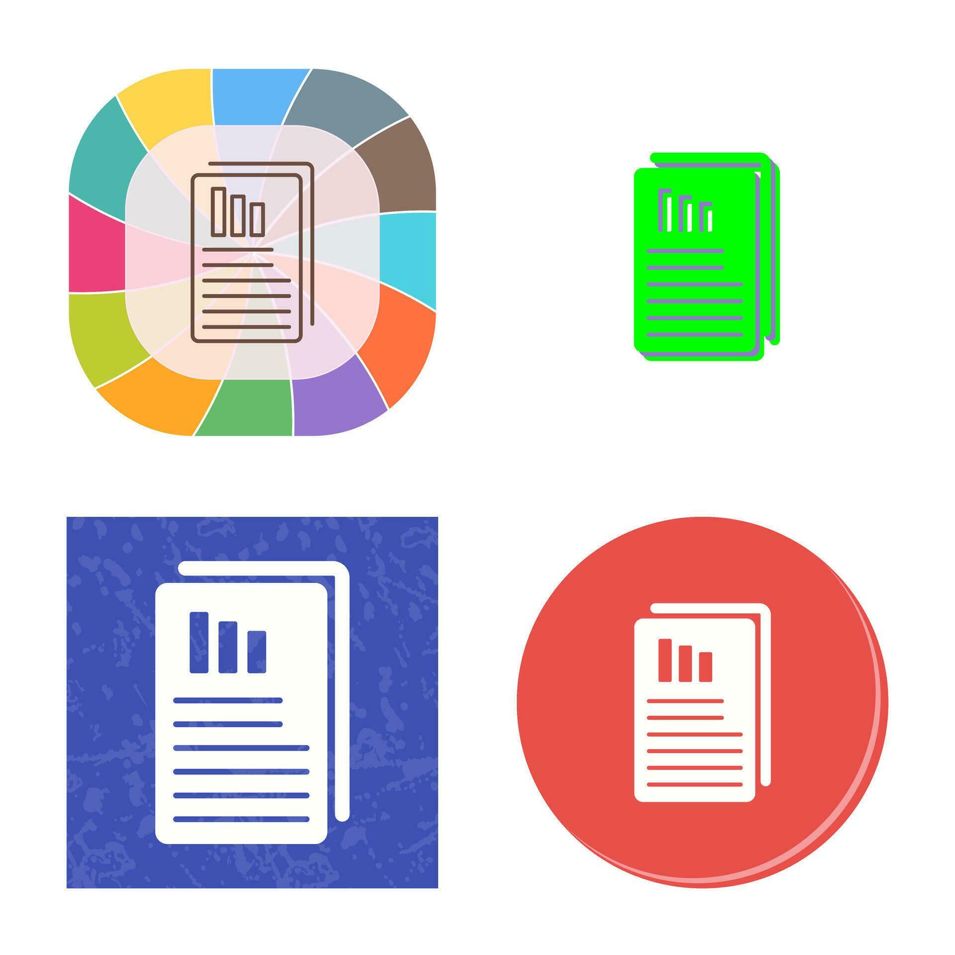 Reports Vector Icon 34154449 Vector Art at Vecteezy