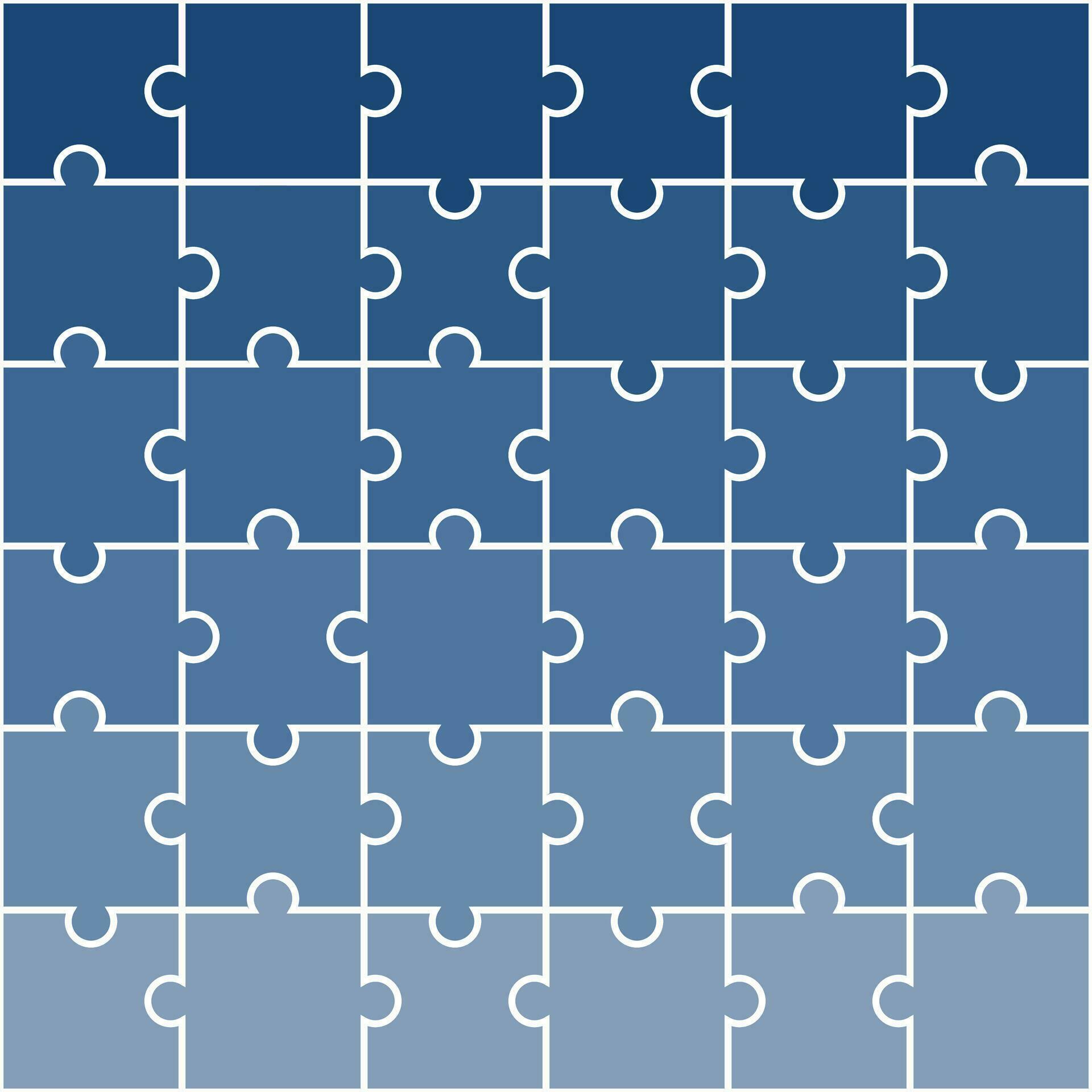 Navy Blue Shade Jigsaw Pattern Jigsaw Line Pattern Jigsaw Seamless Pattern Decorative