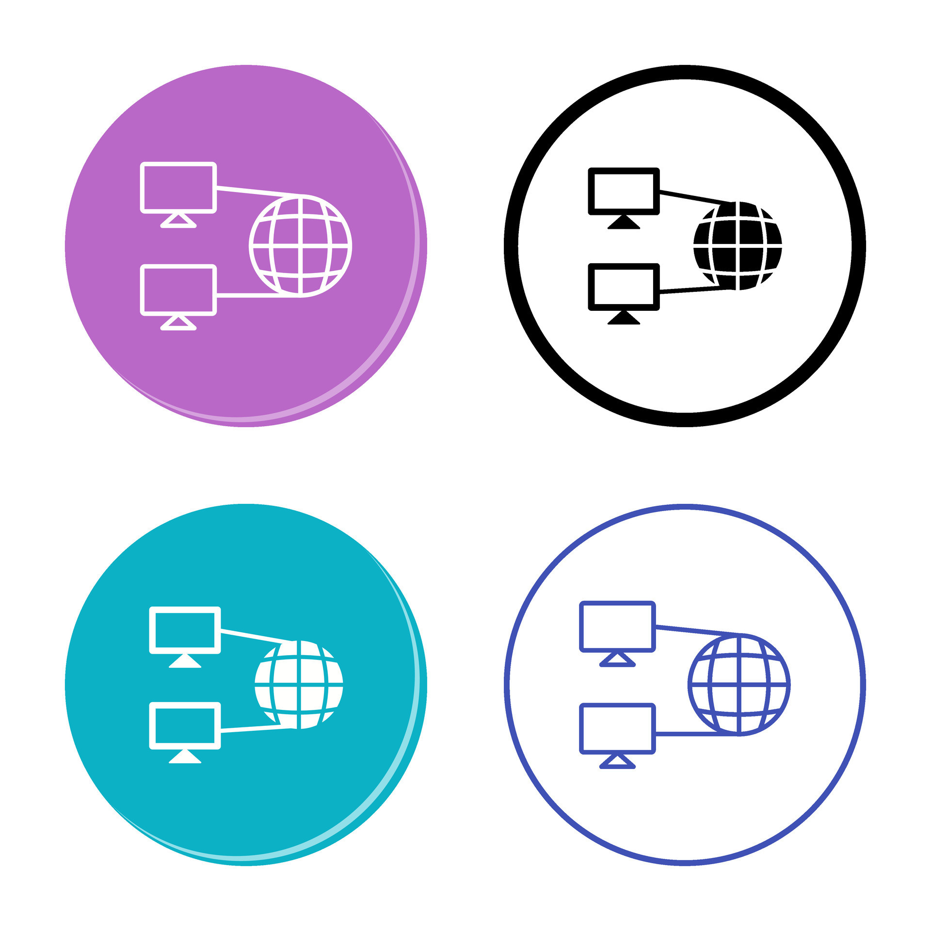 Internet Connectivity Vector Icon 34164311 Vector Art At Vecteezy