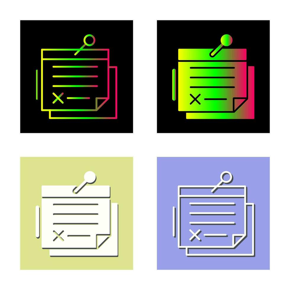 nota, vector, icono 34167976 Vector en Vecteezy