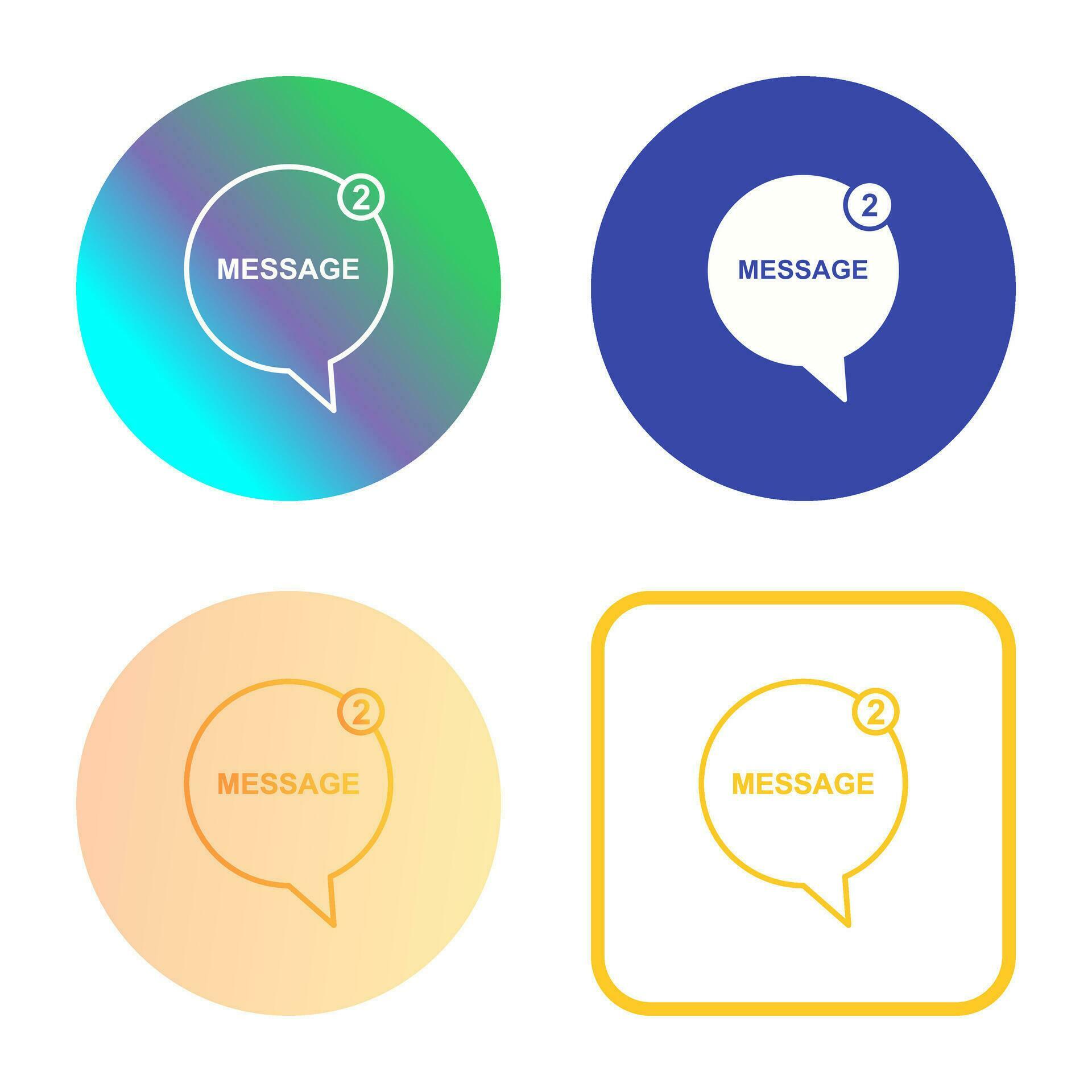 Message Bubbles Vector Icon 34170911 Vector Art at Vecteezy