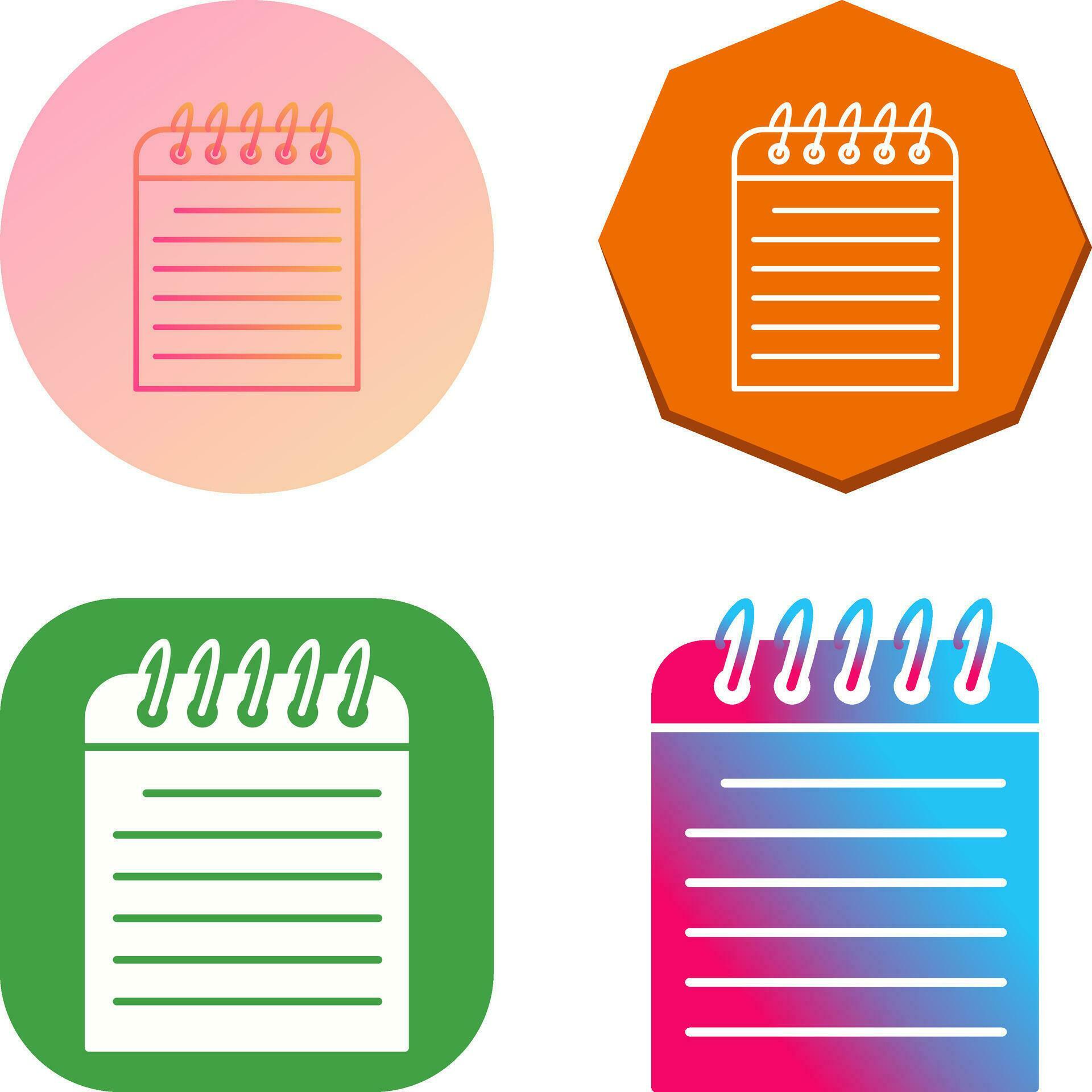 Unique Note Vector Icon 34174385 Vector Art at Vecteezy