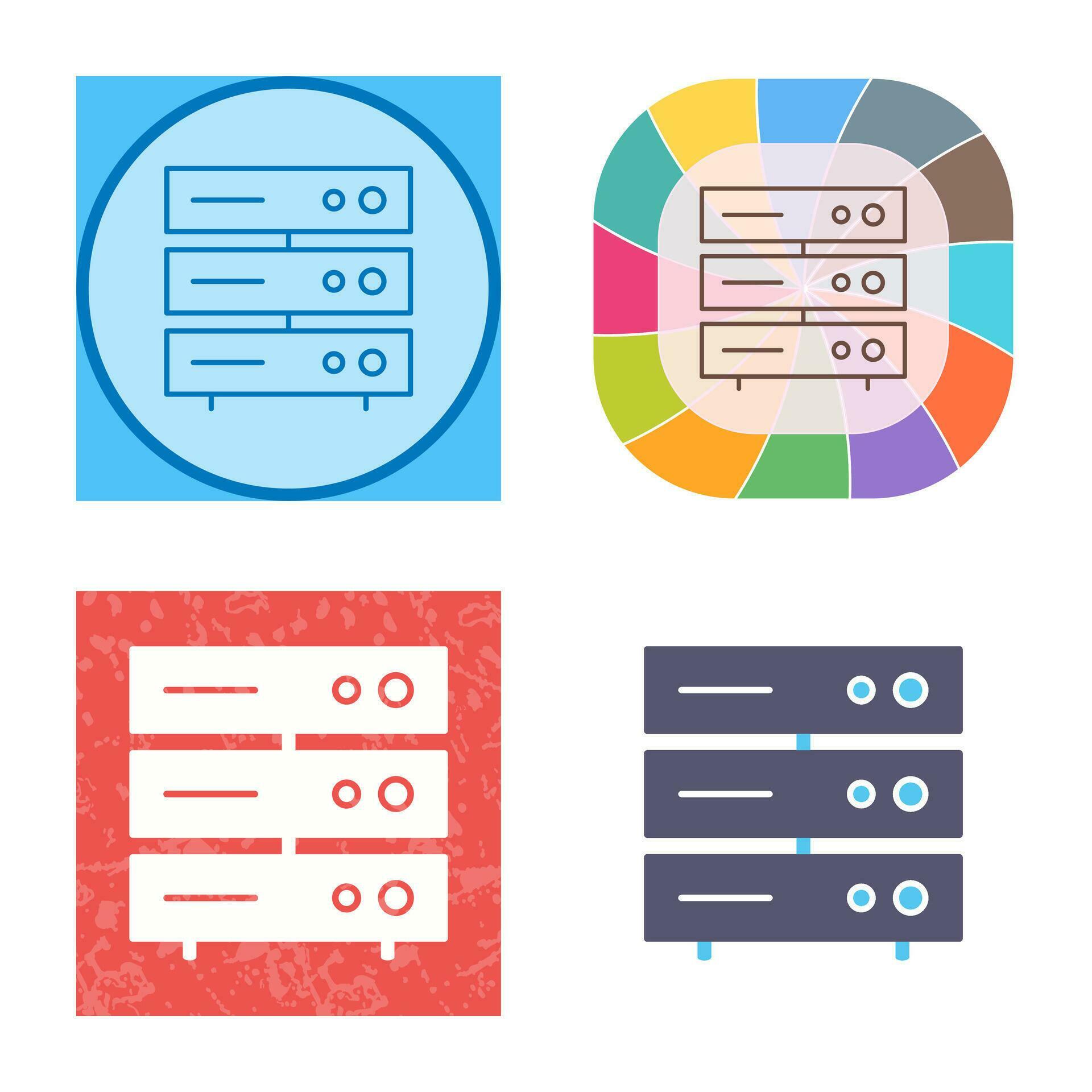 Unique Server Network Vector Icon 34174645 Vector Art at Vecteezy
