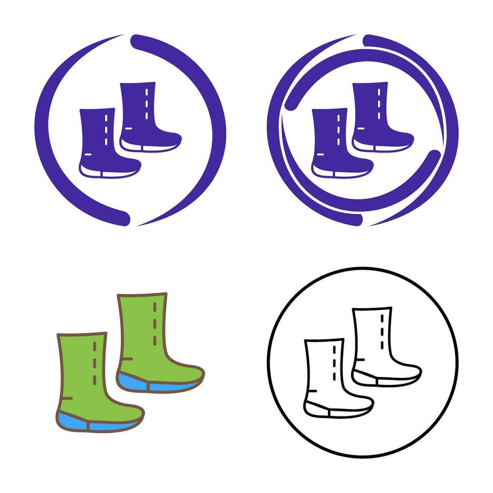 Unique Boots Vector Icon 34176310 Vector Art at Vecteezy