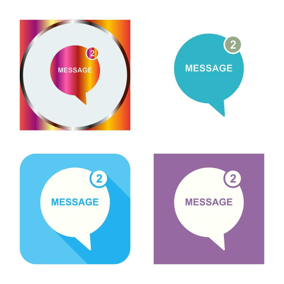 Message Bubbles Vector Icon 34181271 Vector Art at Vecteezy