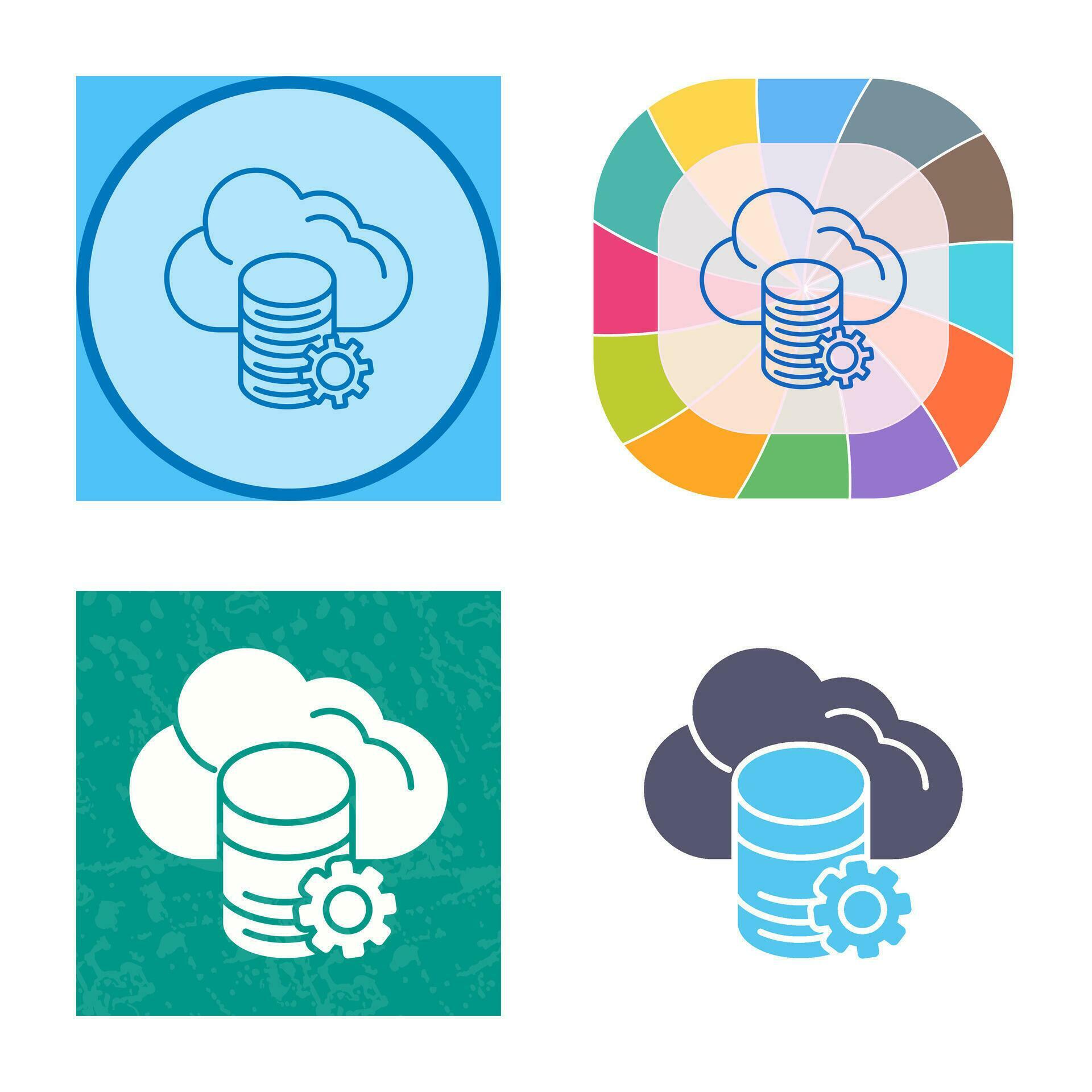 Cloud Data Vector Icon 34183242 Vector Art at Vecteezy