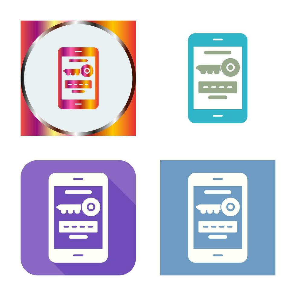 One Time Password Vector Icon 34184509 Vector Art At Vecteezy