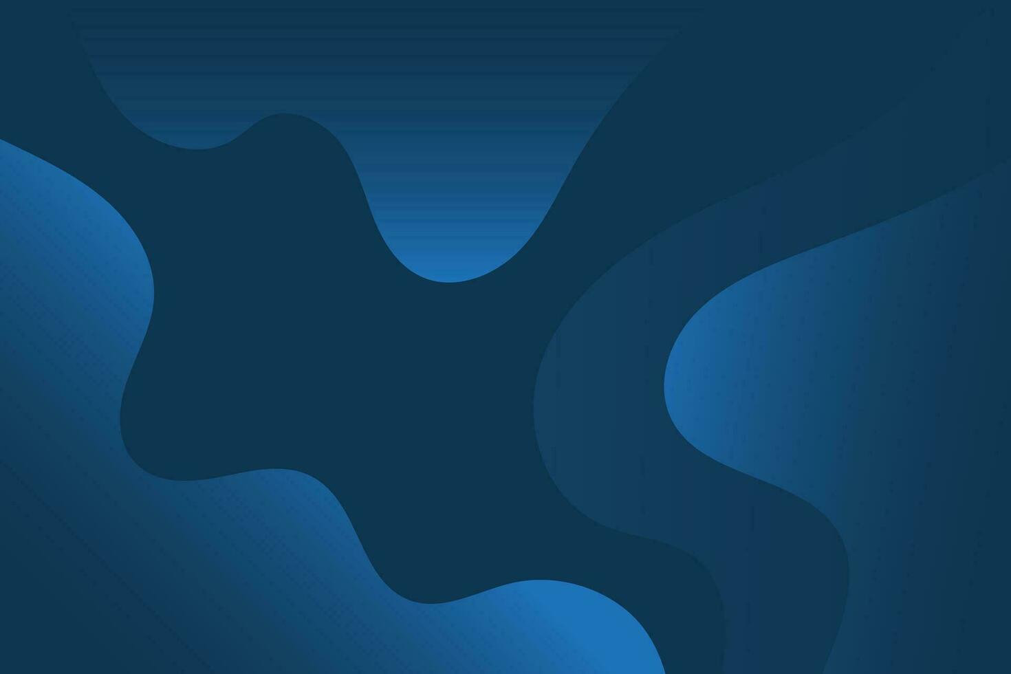 Abstract Blue Gradient Background With Wave Shape Vector Illustration 34199706 Vector Art At