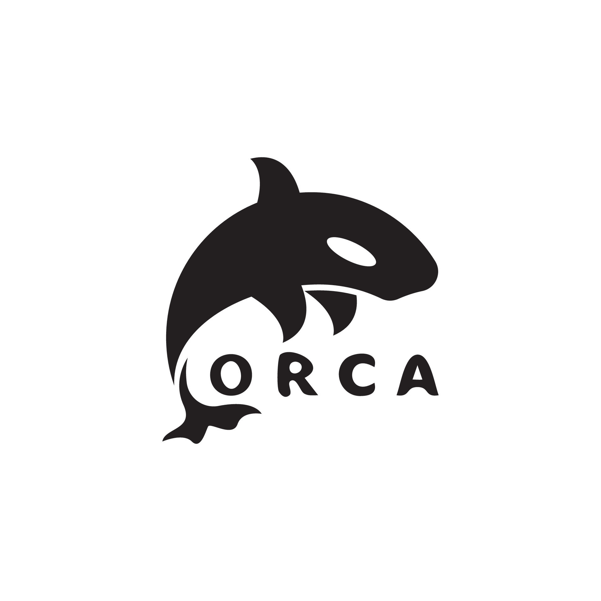 Orca icon and symbol vector template illustration 34200868 Vector Art ...