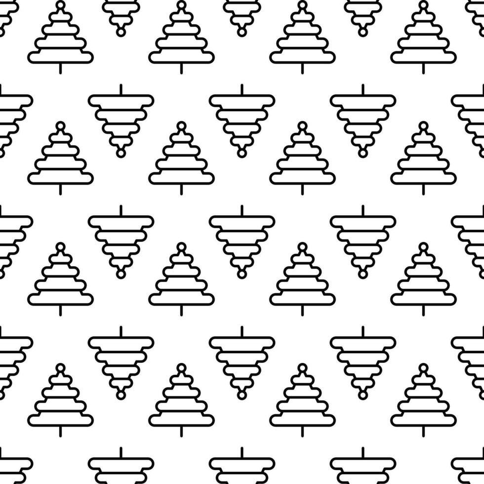 Pine Tree seamless pattern background. 34203429 Vector Art at Vecteezy