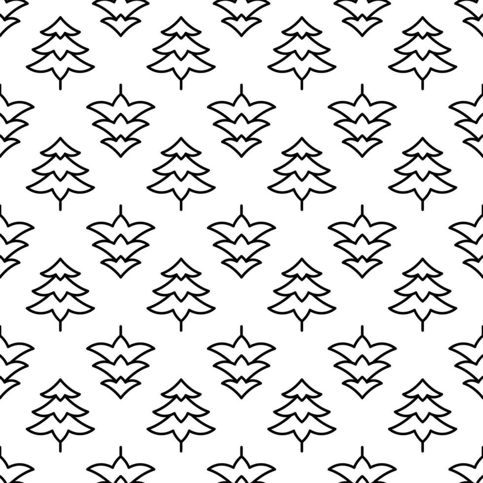 Pine Tree seamless pattern background. 34203453 Vector Art at Vecteezy