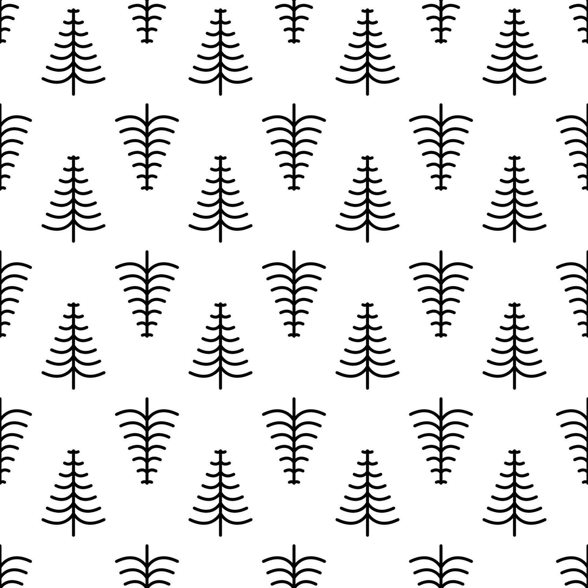 Pine Tree seamless pattern background. 34203469 Vector Art at Vecteezy