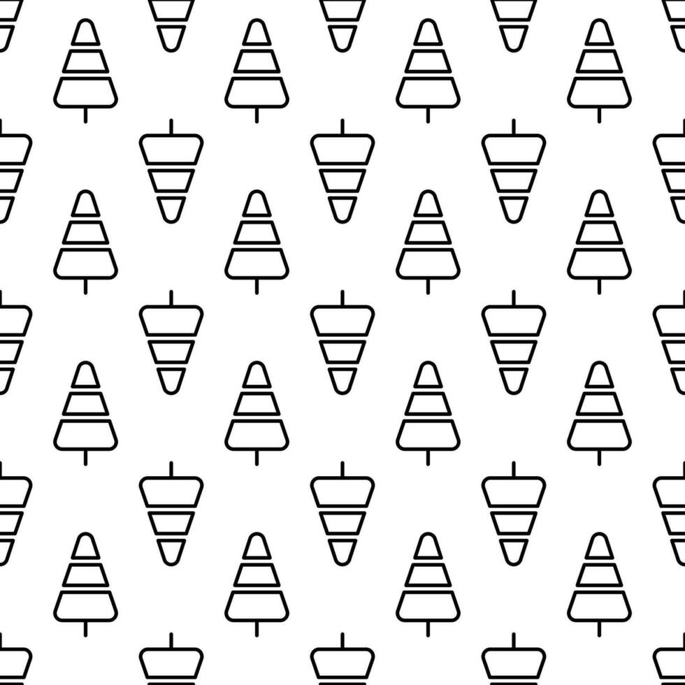 Pine Tree seamless pattern background. 34203470 Vector Art at Vecteezy