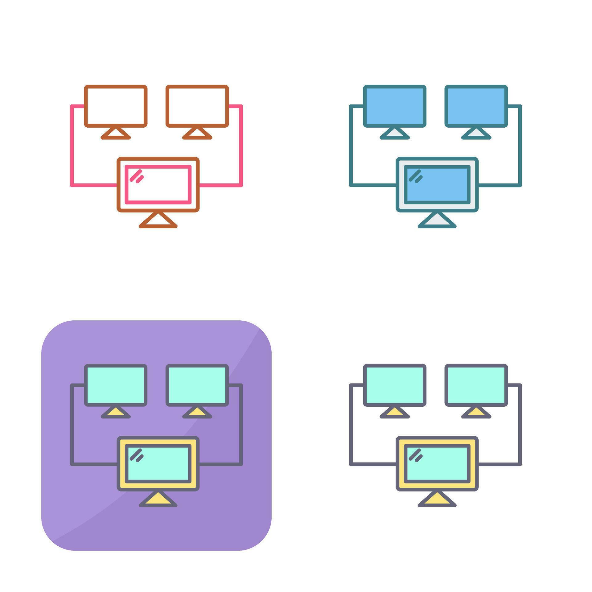 Connected Systems Vector Icon 34207082 Vector Art at Vecteezy