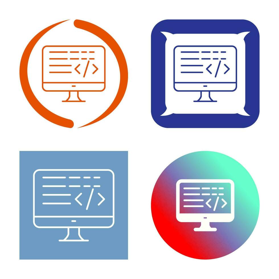 Coding Vector Icon 34207548 Vector Art at Vecteezy