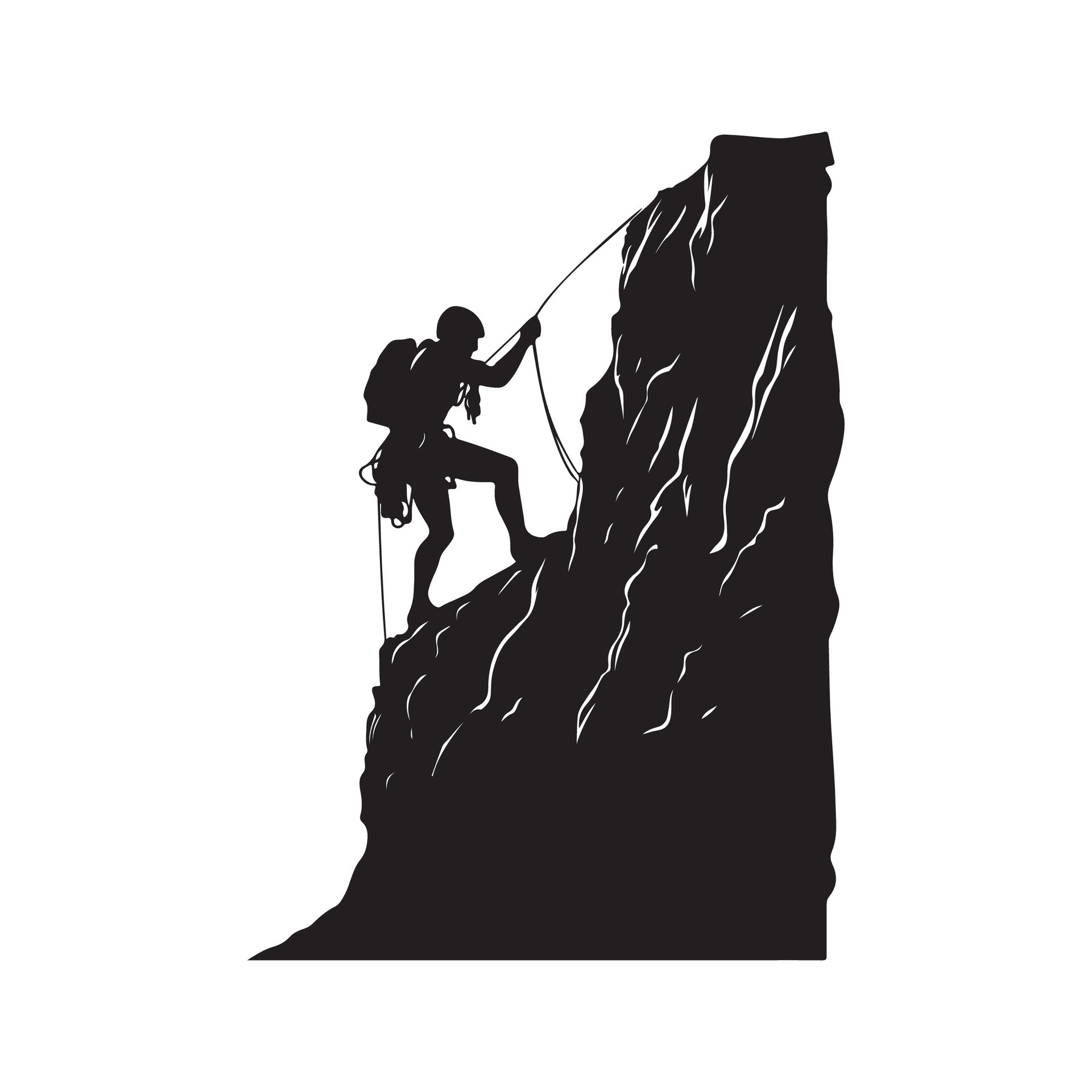 Rock Climbing Vector Image, Art and Design 34213177 Vector Art at Vecteezy