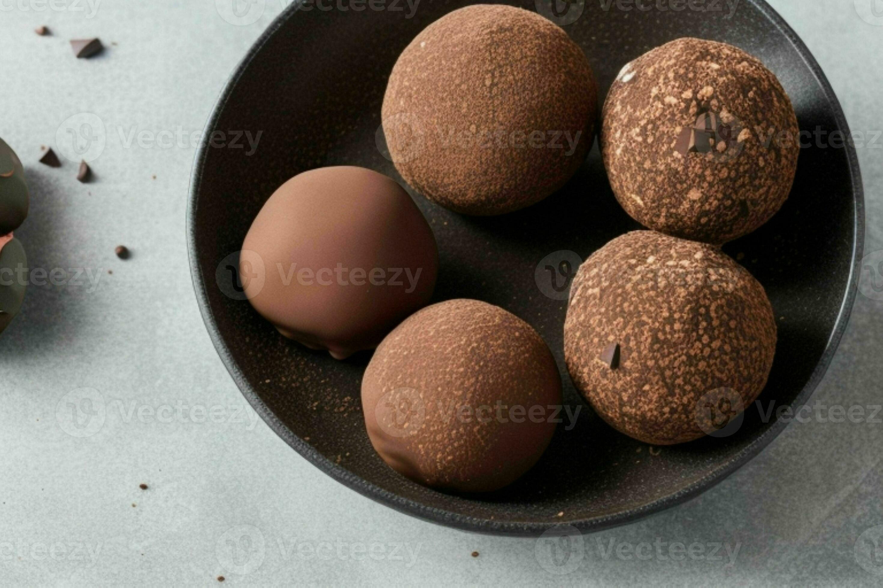 chocolate truffles. AI Generative Pro Photo 34335755 Stock Photo at Vecteezy