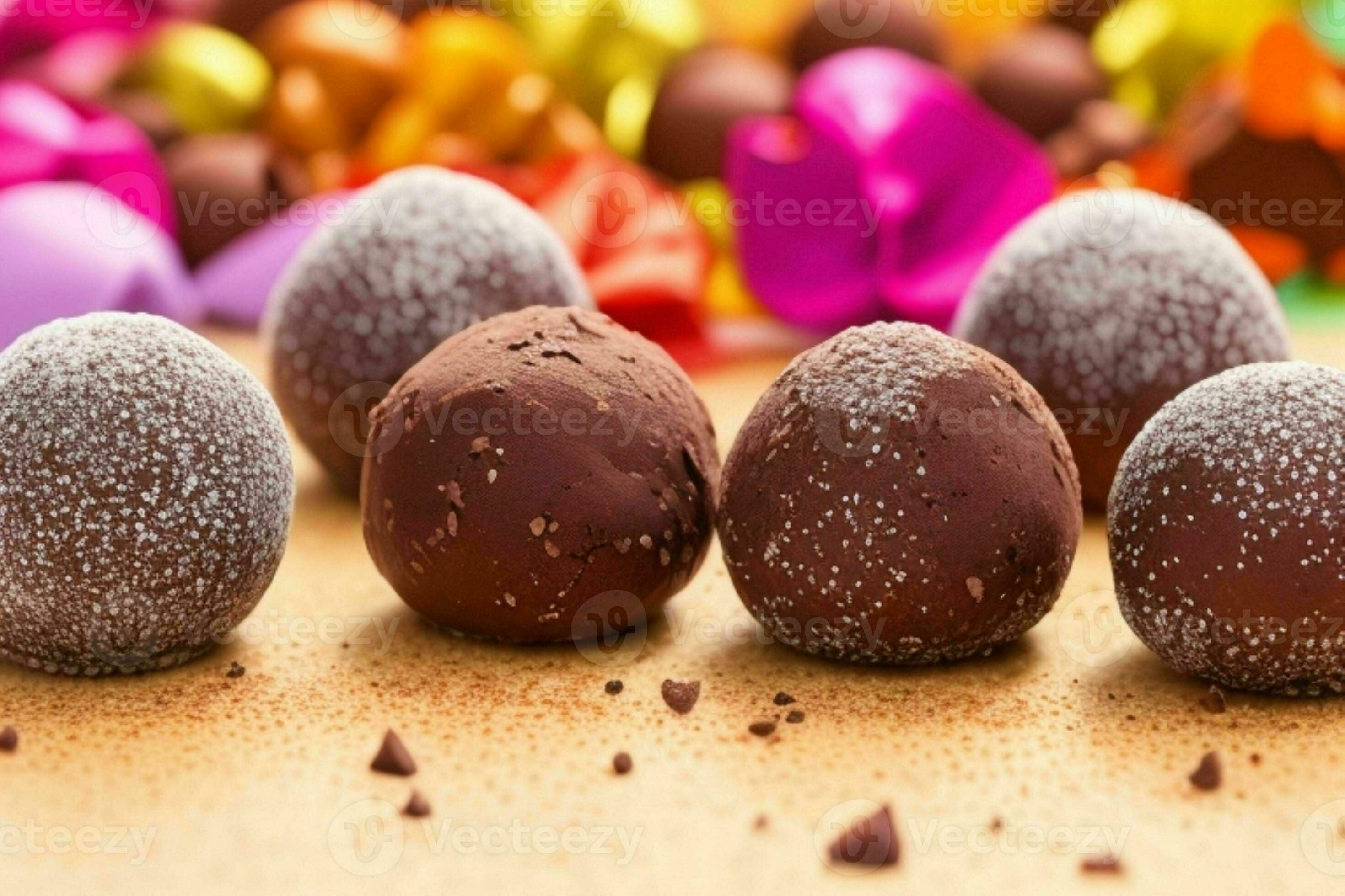 chocolate truffles. AI Generative Pro Photo 34335771 Stock Photo at Vecteezy