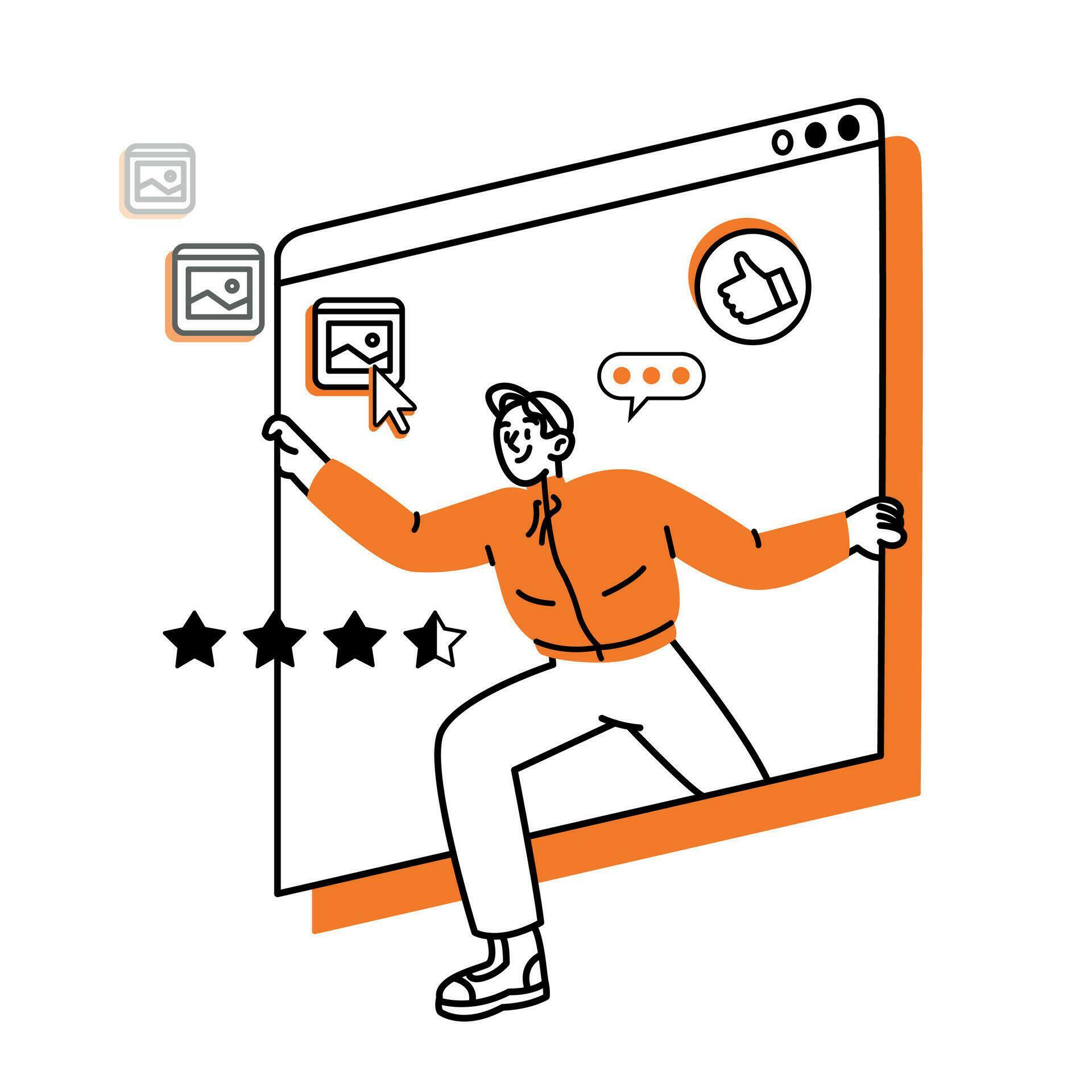 Set Of Ui And Ux Designers Who Create Functional Web Interface Design For Websites And Mobile