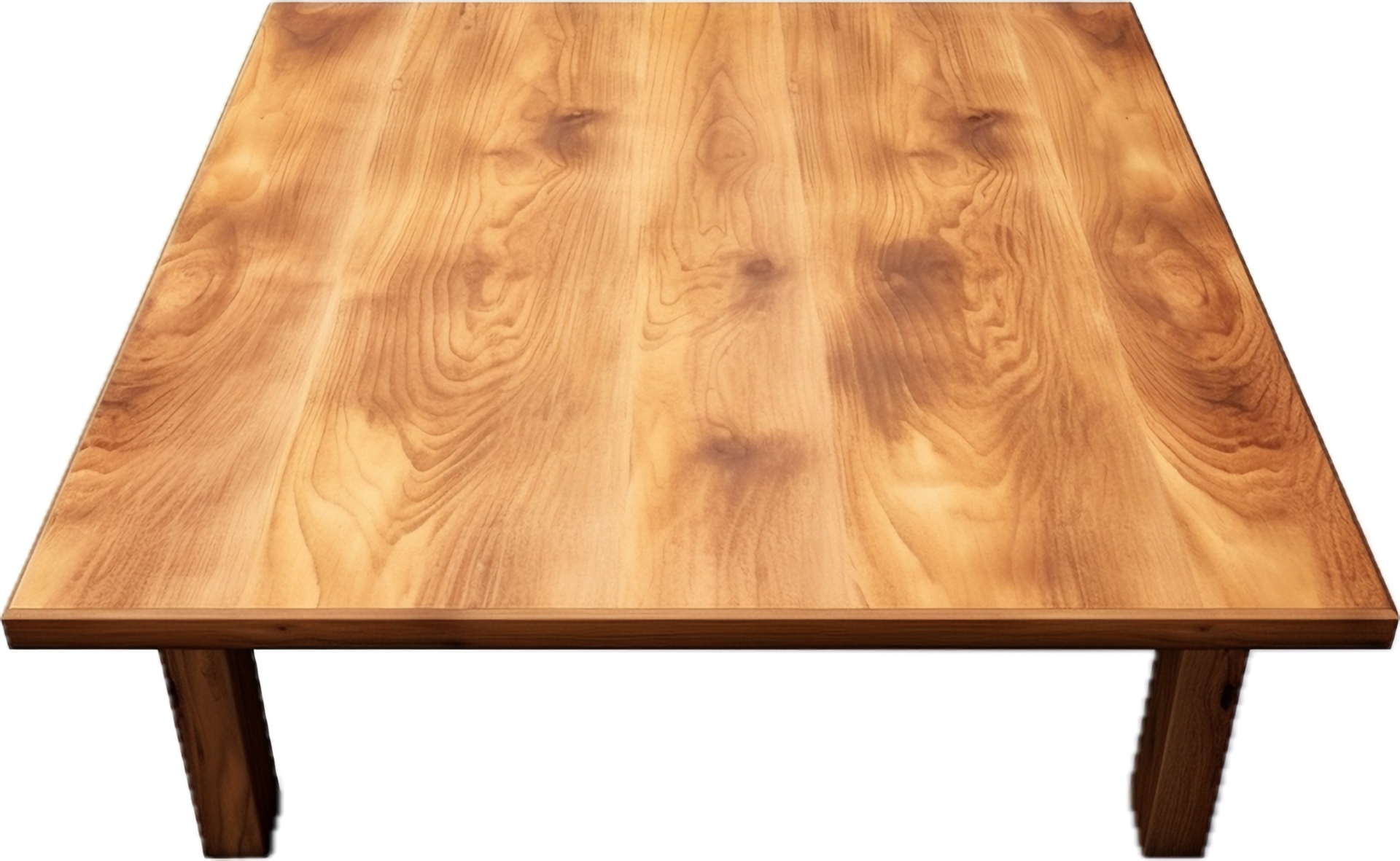Modern wooden table png with AI generated. 34338891 PNG