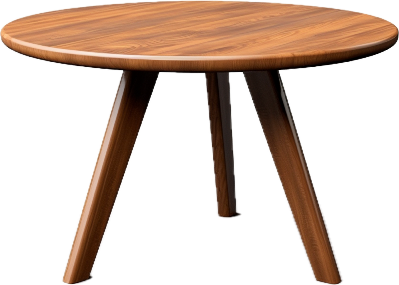 Modern round table png with AI generated. 34339217 PNG