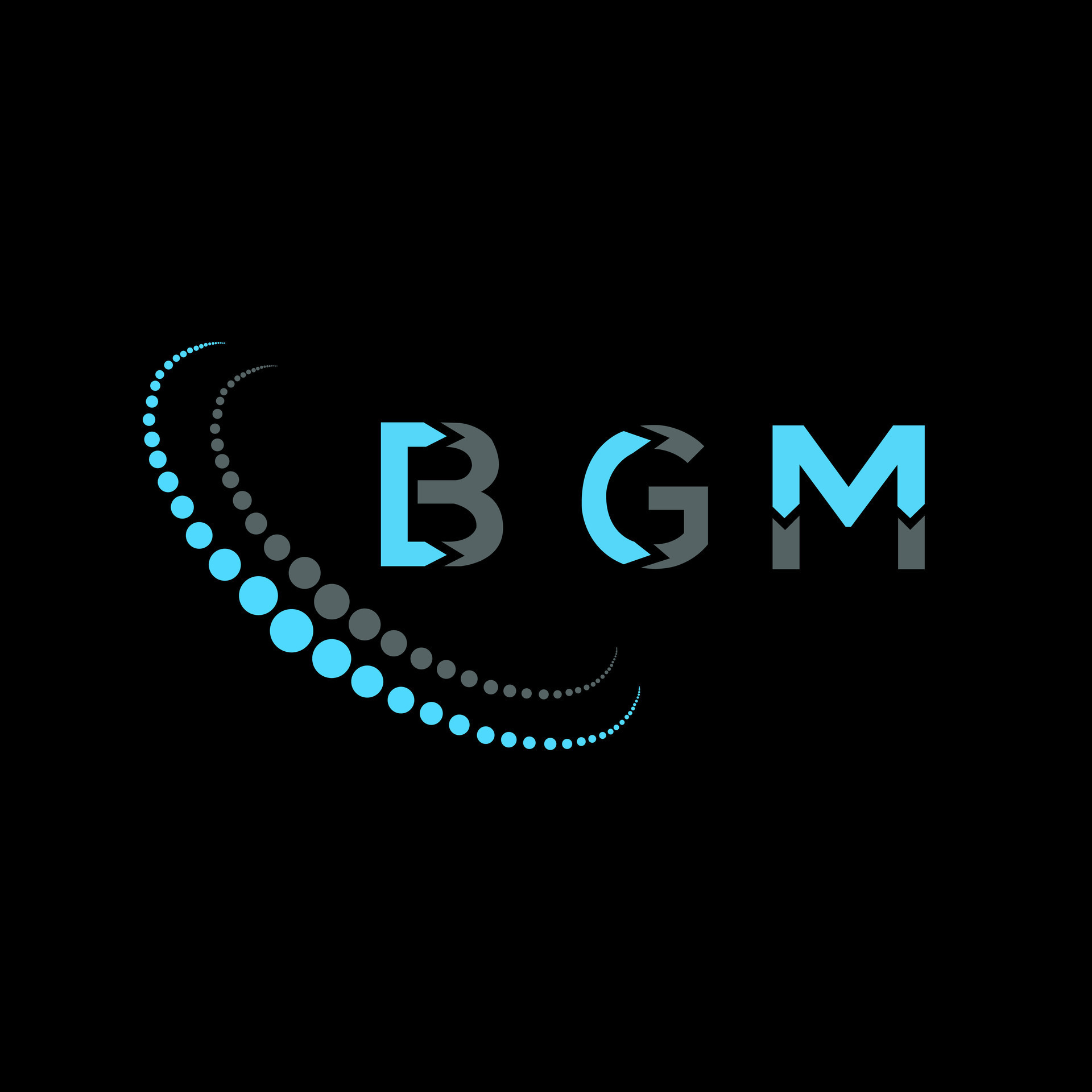 BGM letter logo creative design. BGM unique design. 34339512 Vector Art at Vecteezy