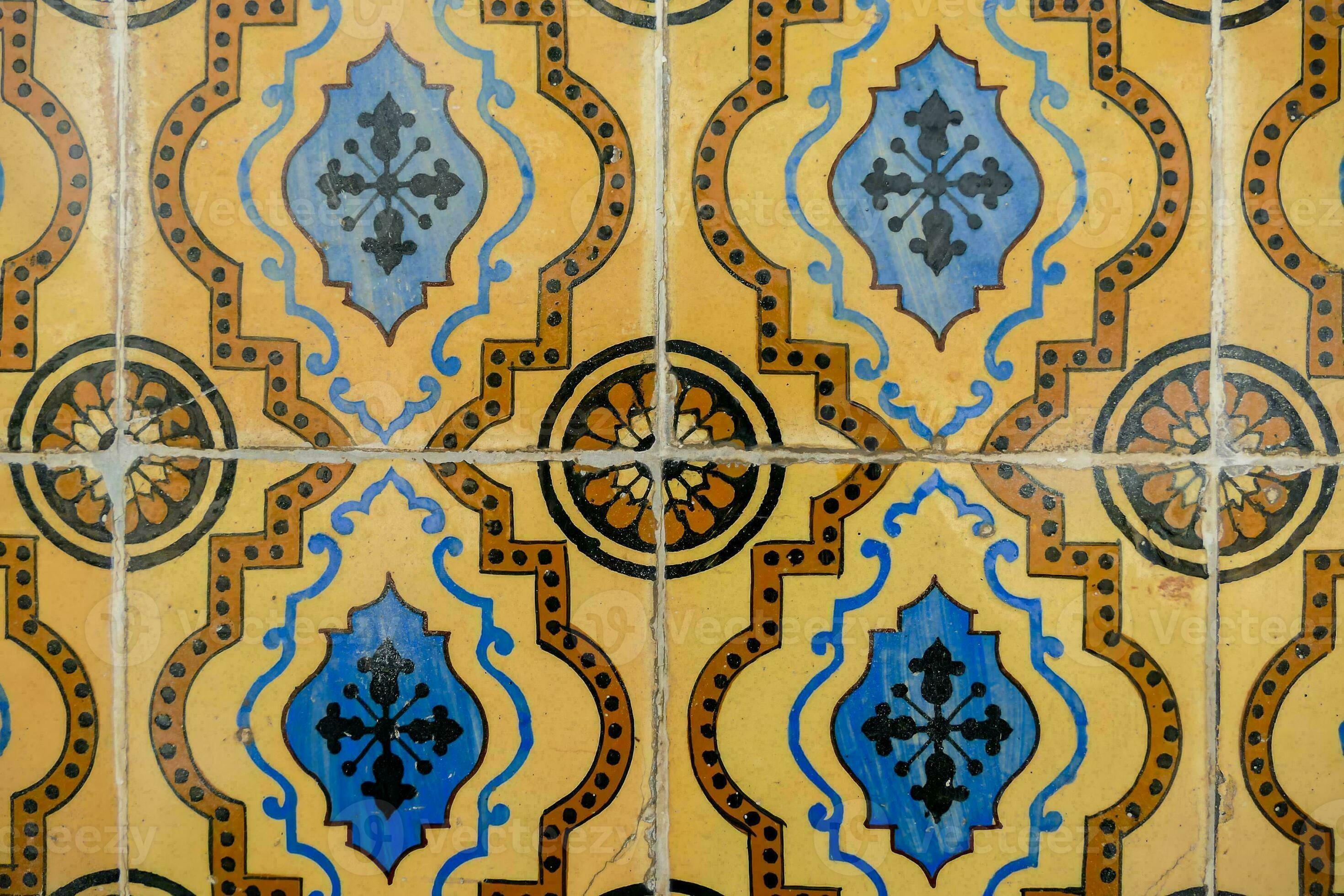 a colorful tile pattern 34345020 Stock Photo at Vecteezy