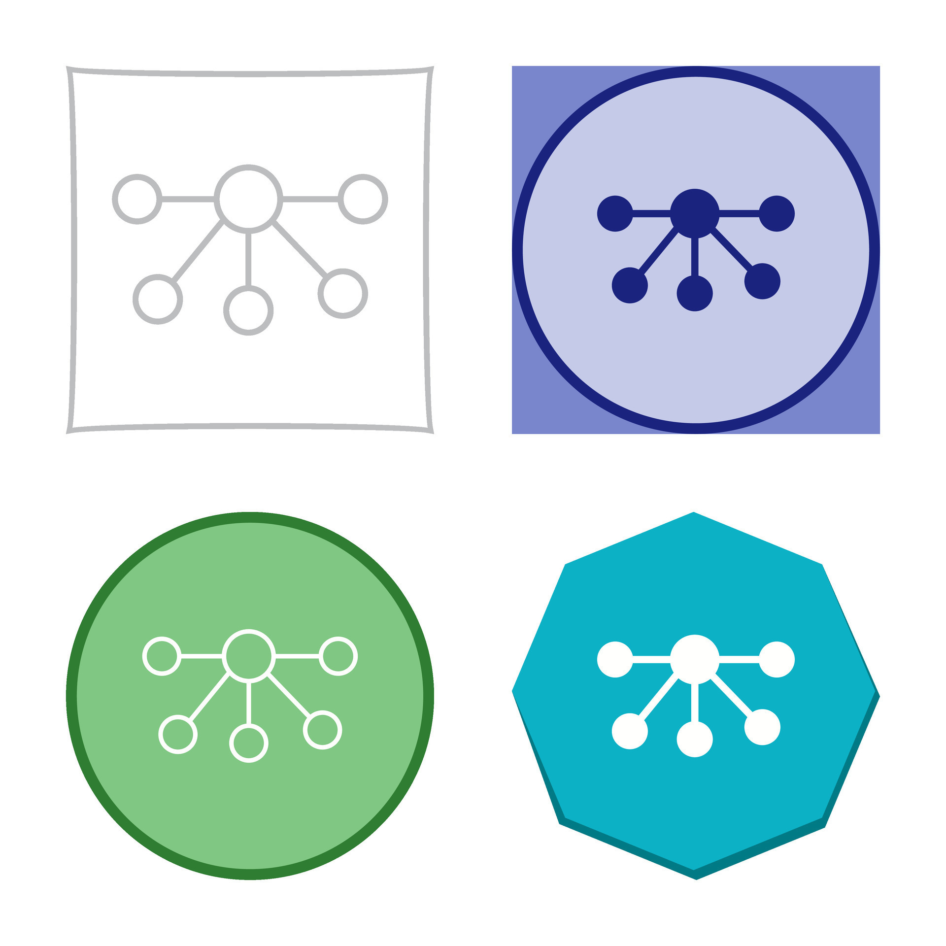 Nodes Vector Icon 34351253 Vector Art at Vecteezy