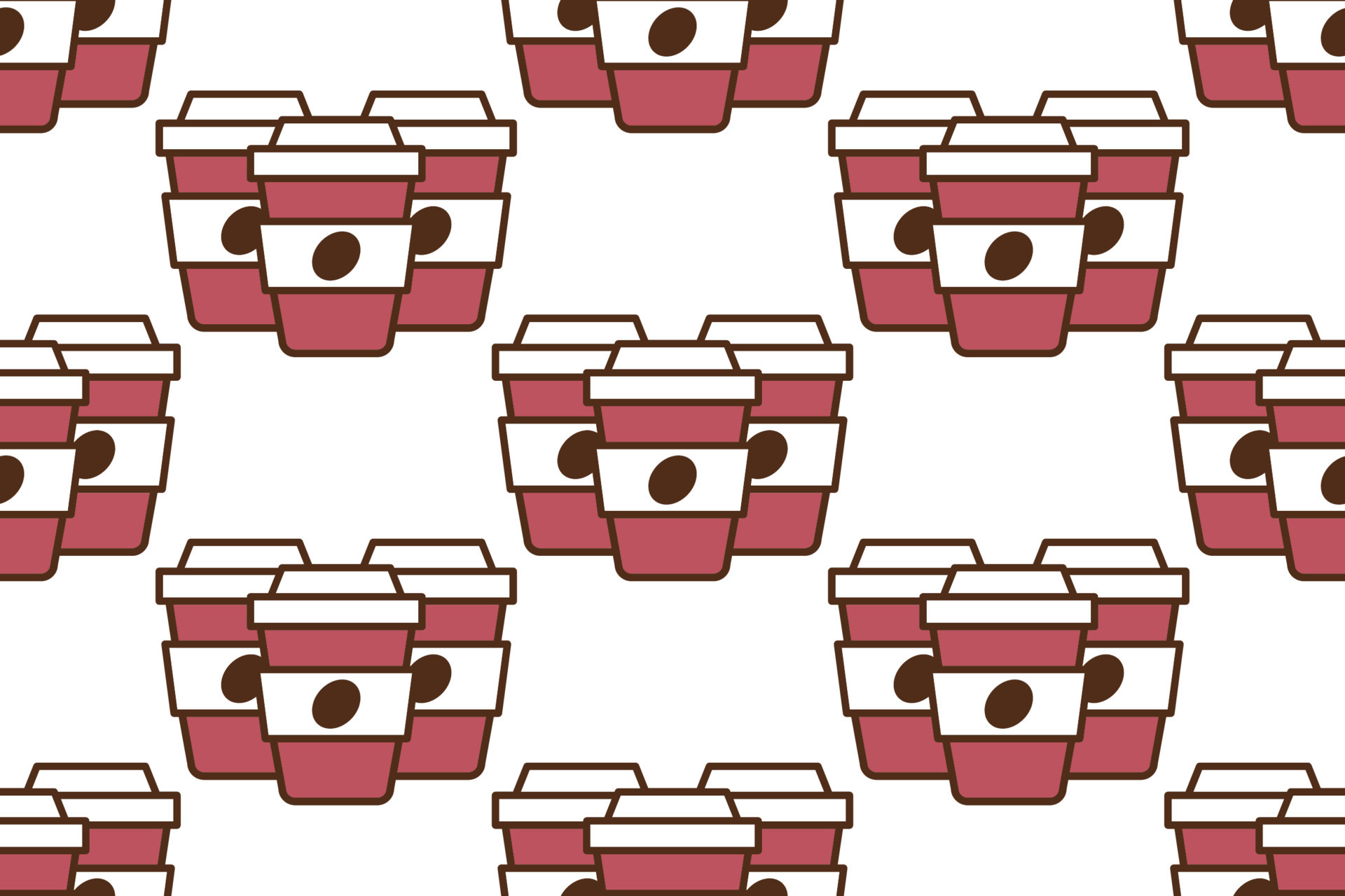 coffee cup pattern seamless pattern 34370405 Vector Art at Vecteezy