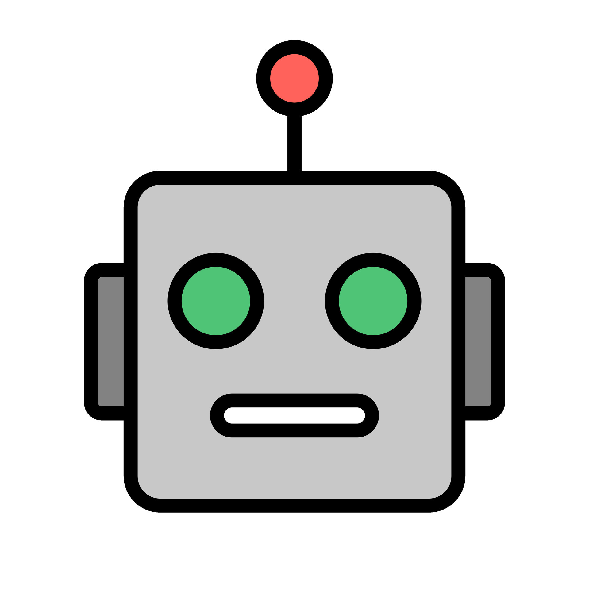 AI Robot Icon. Machine icon. Vector. 34370536 Vector Art at Vecteezy