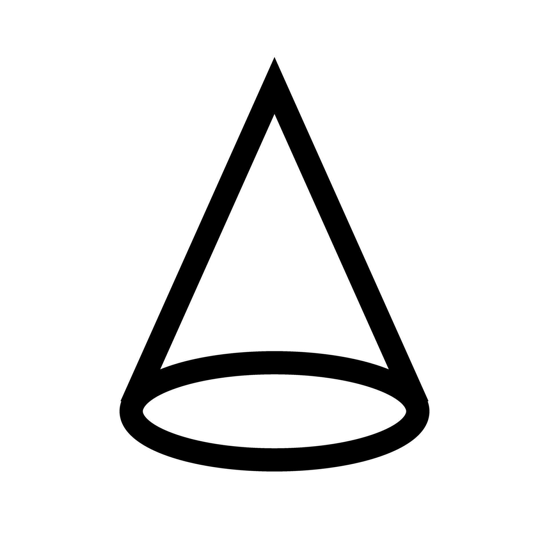 Circular Truncated Cone Icon Vector 34370544 Vector Art At Vecteezy