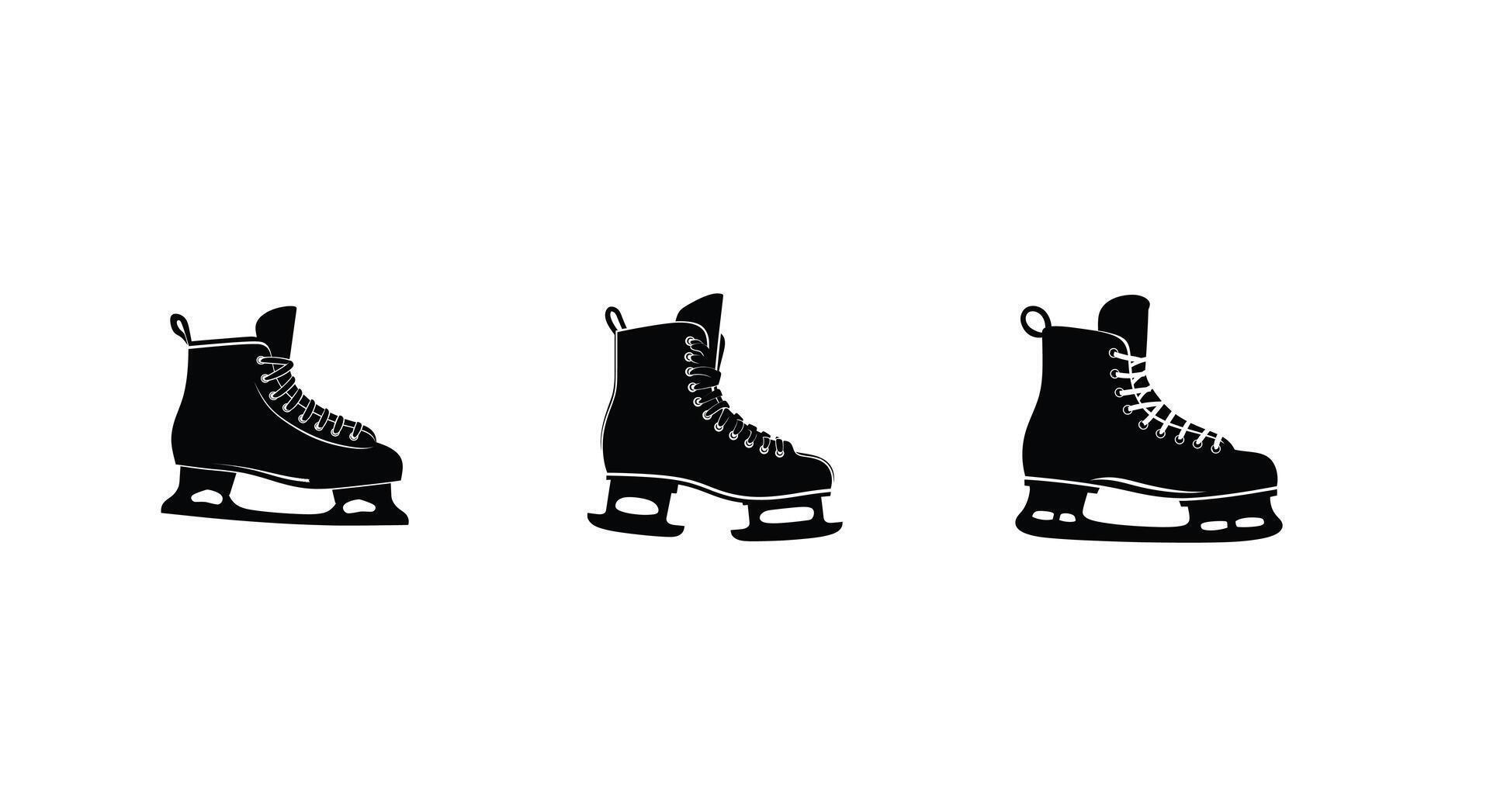 Frozen Elegance Vintage Ice Skating Shoes 34372524 Vector Art At Vecteezy