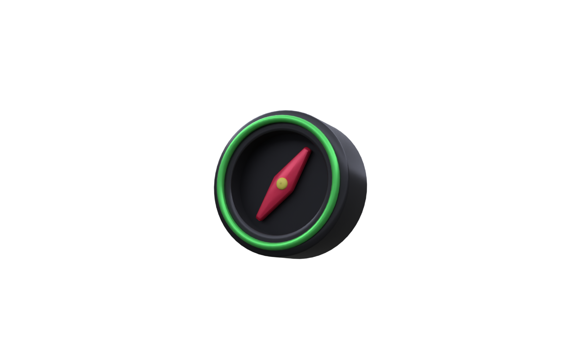 Unique 3d Rendering Location Direction Map Navigation Compass Signtrendy And Modern In 3d Style