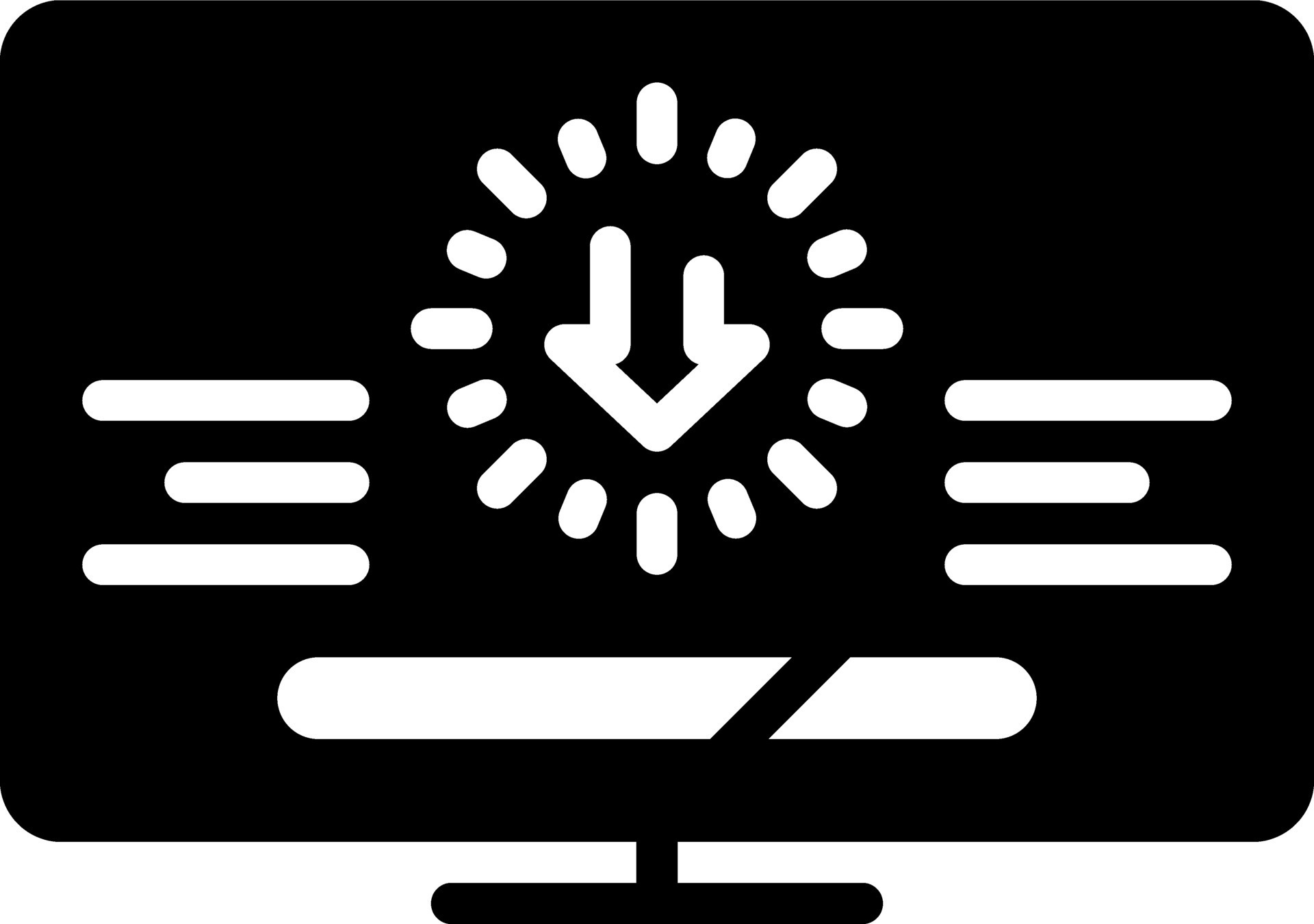 solid icon for installing 34376853 Vector Art at Vecteezy