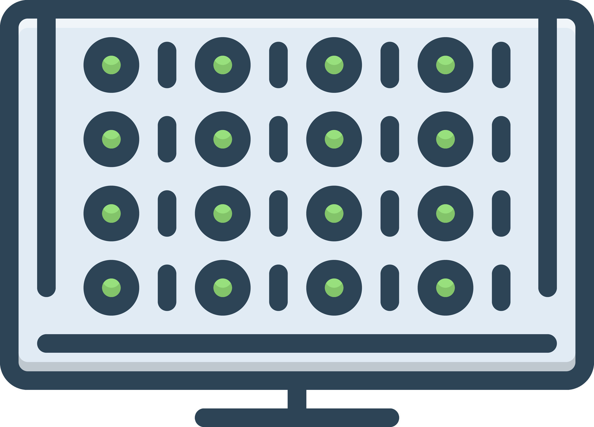 color icon for matrix 34376862 Vector Art at Vecteezy