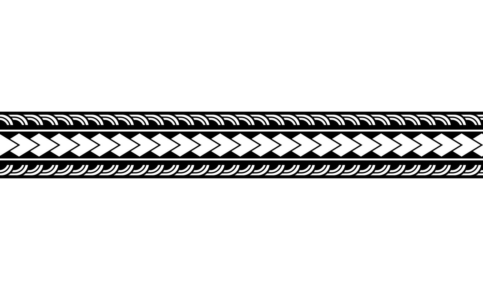 Maori polynesian tattoo bracelet. Tribal sleeve seamless pattern vector ... Maori polynesian tattoo bracelet. Tribal sleeve seamless pattern vector ...