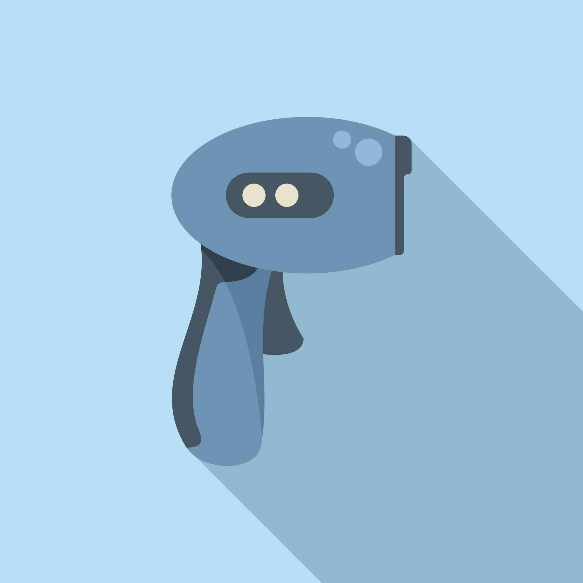 Button Laser Thermometer Icon Flat Vector Distance Scan 34381341 Vector Art At Vecteezy