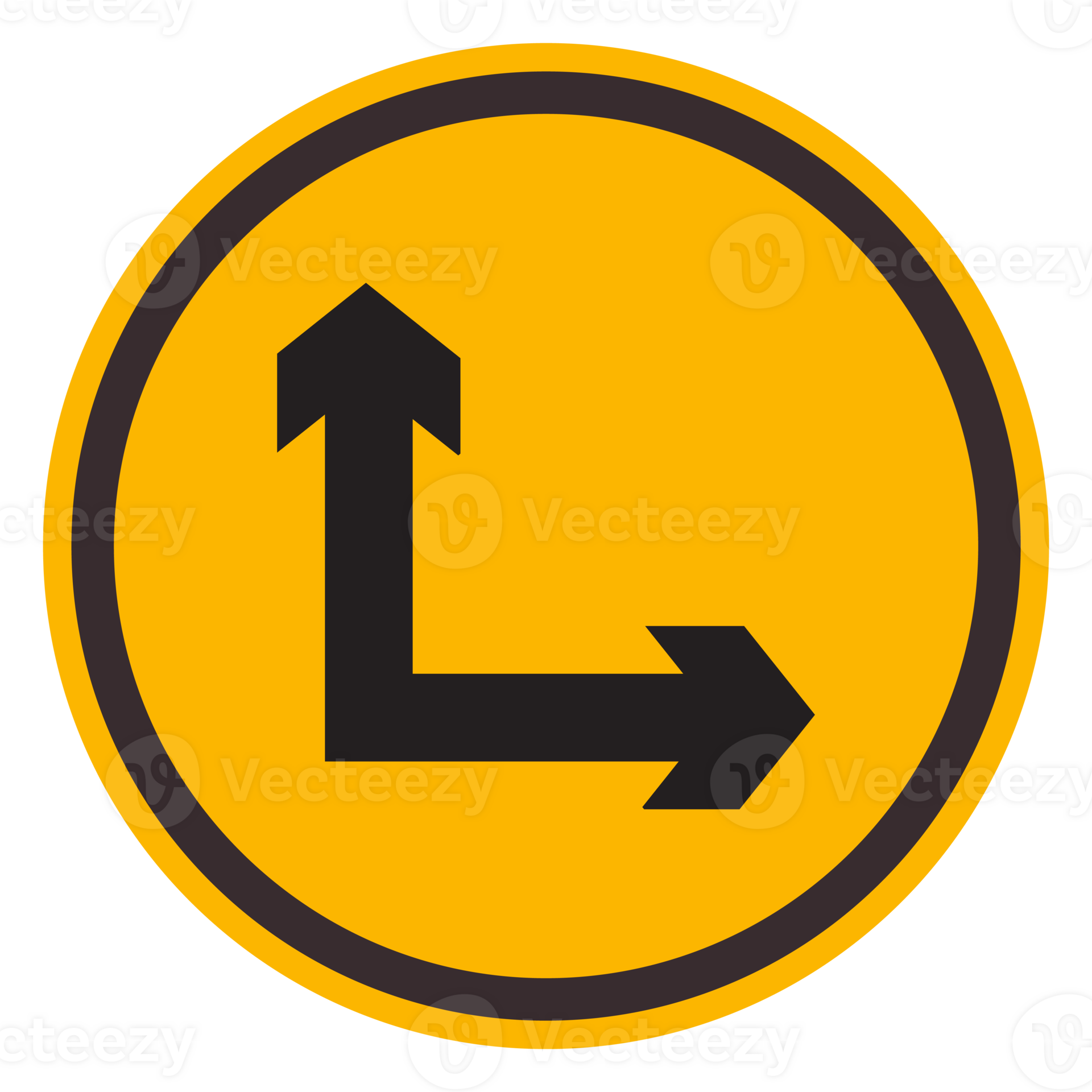 roads arrows sign symbol transparent background 34383342 PNG