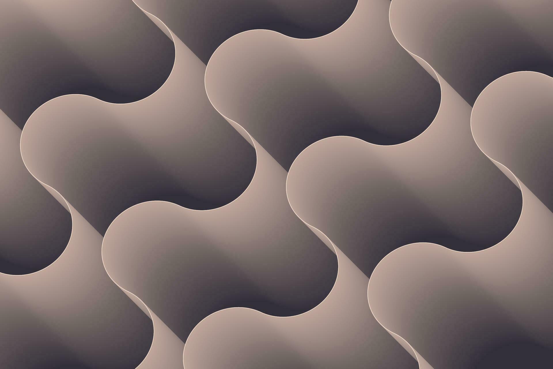 Elegant abstract wallpaper with soft, flowing curves and smooth waves in a muted gradient ...