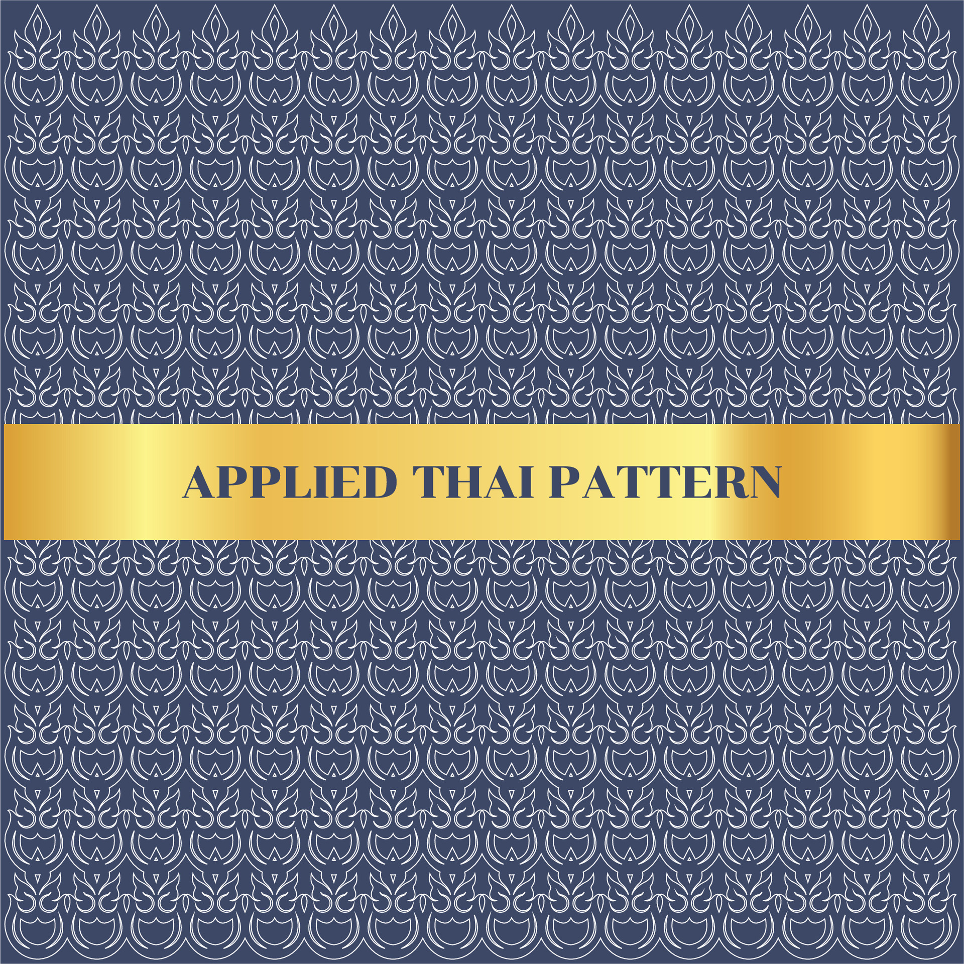 applied thai pattern 34387337 Vector Art at Vecteezy