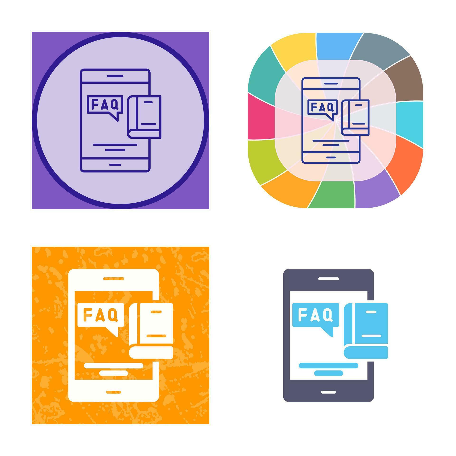 Faq Vector Icon 34394250 Vector Art at Vecteezy