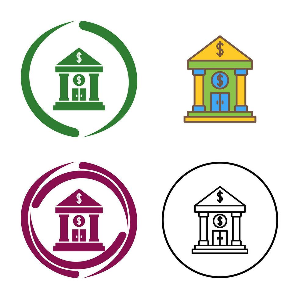 Bank Vector Icon 34398708 Vector Art at Vecteezy