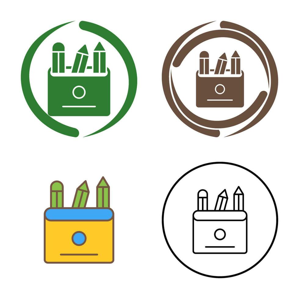 Pencils Vector Icon 34400982 Vector Art at Vecteezy