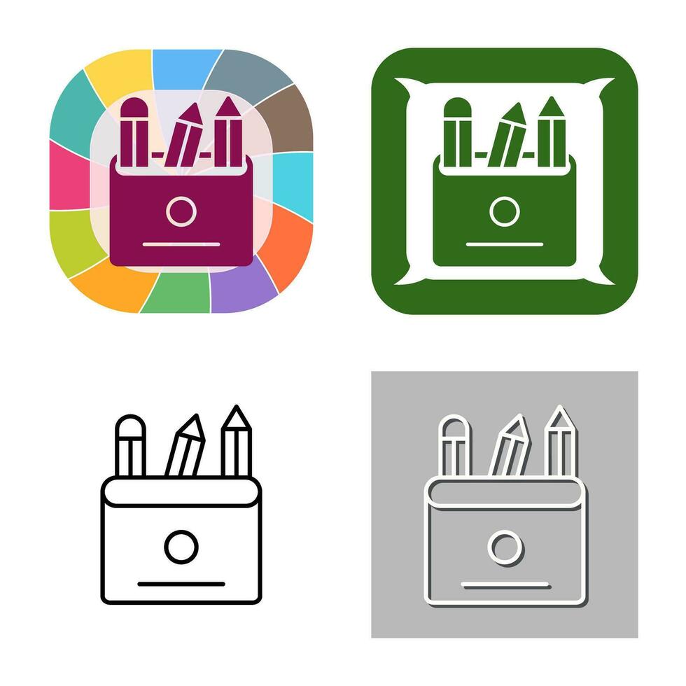 Pencils Vector Icon 34400993 Vector Art at Vecteezy