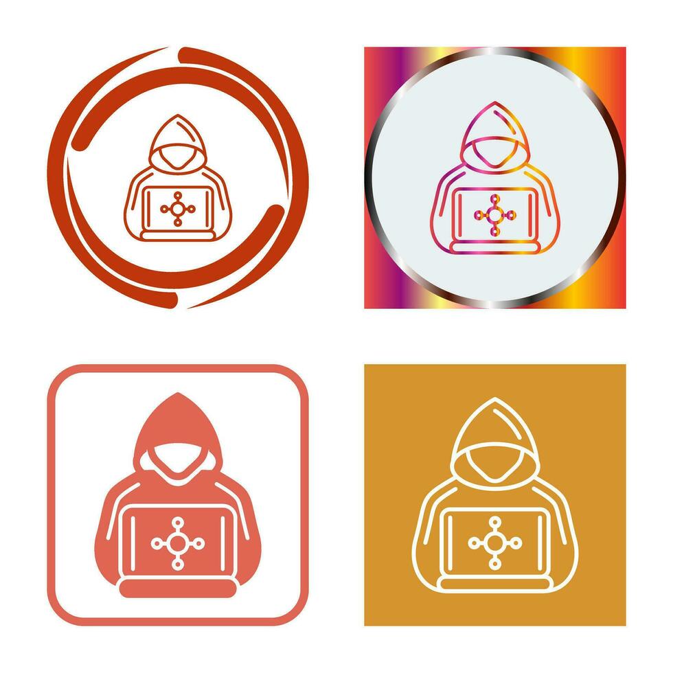 Hacker Vector Icon 34402050 Vector Art At Vecteezy