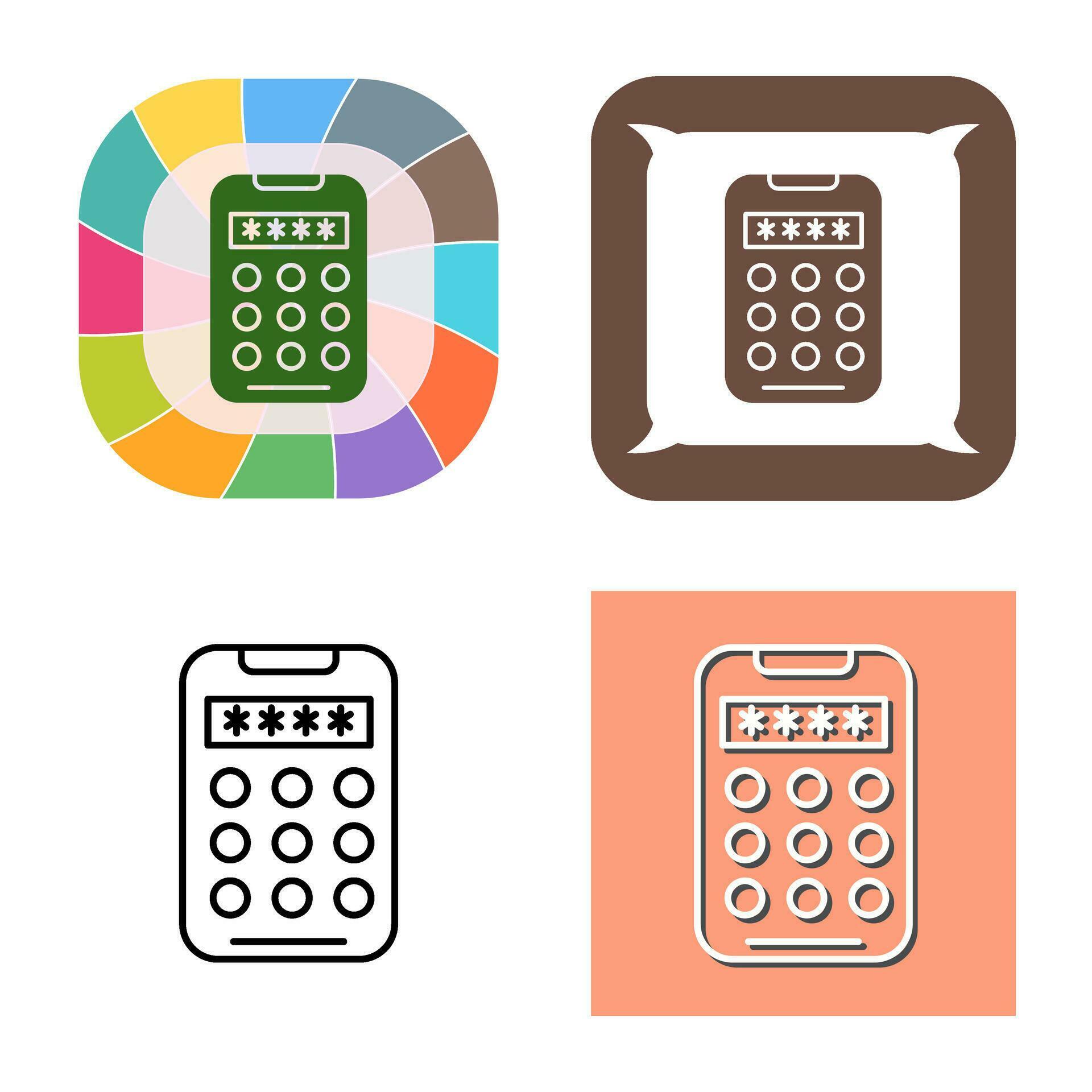Pin Code Vector Icon 34402281 Vector Art at Vecteezy