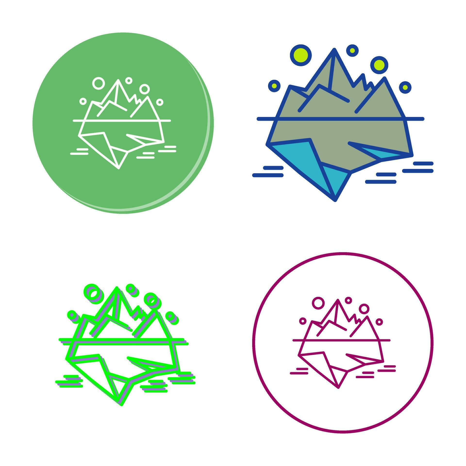 Iceberg Vector Icon 34404935 Vector Art at Vecteezy