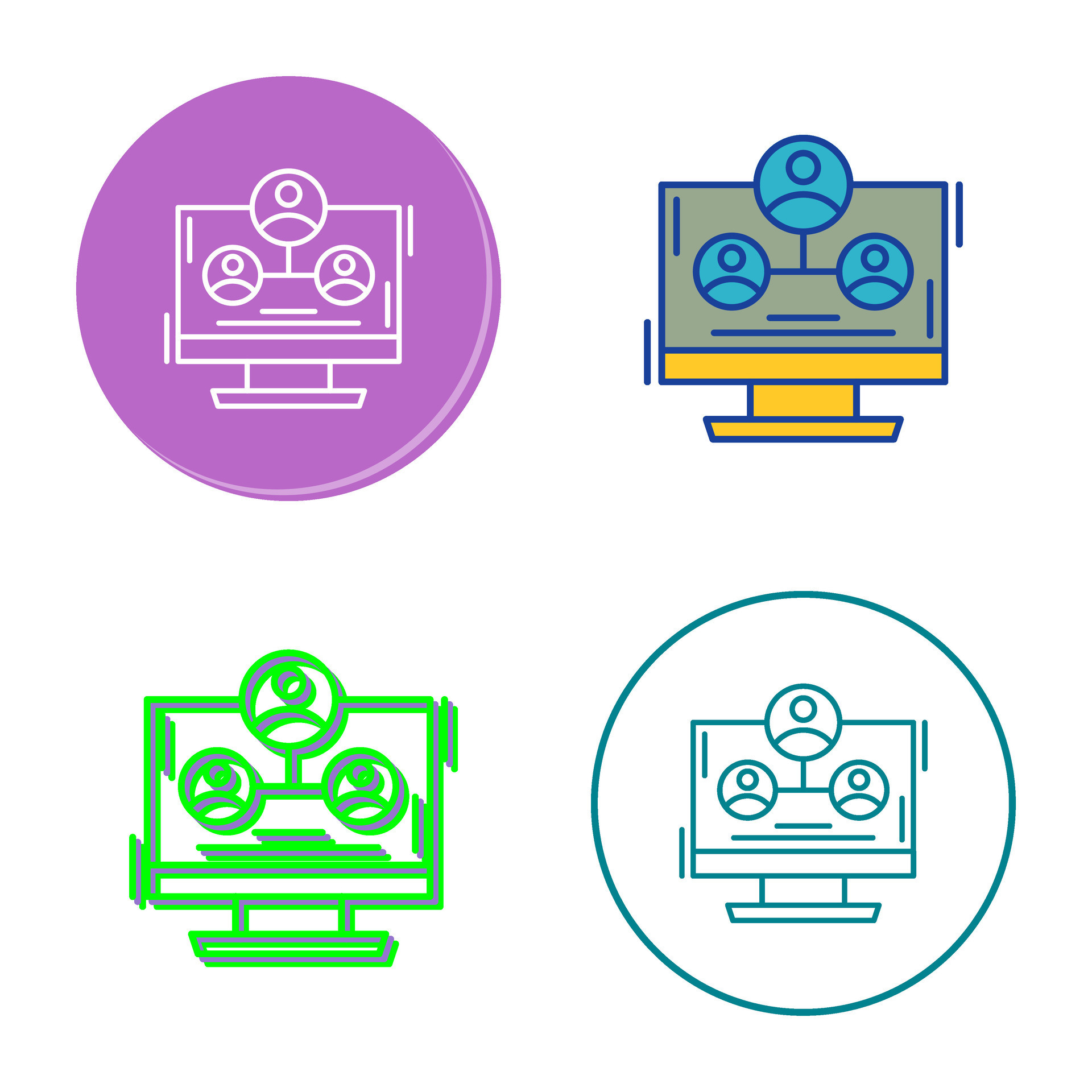 Hierarchy Structure Vector Icon 34405228 Vector Art At Vecteezy