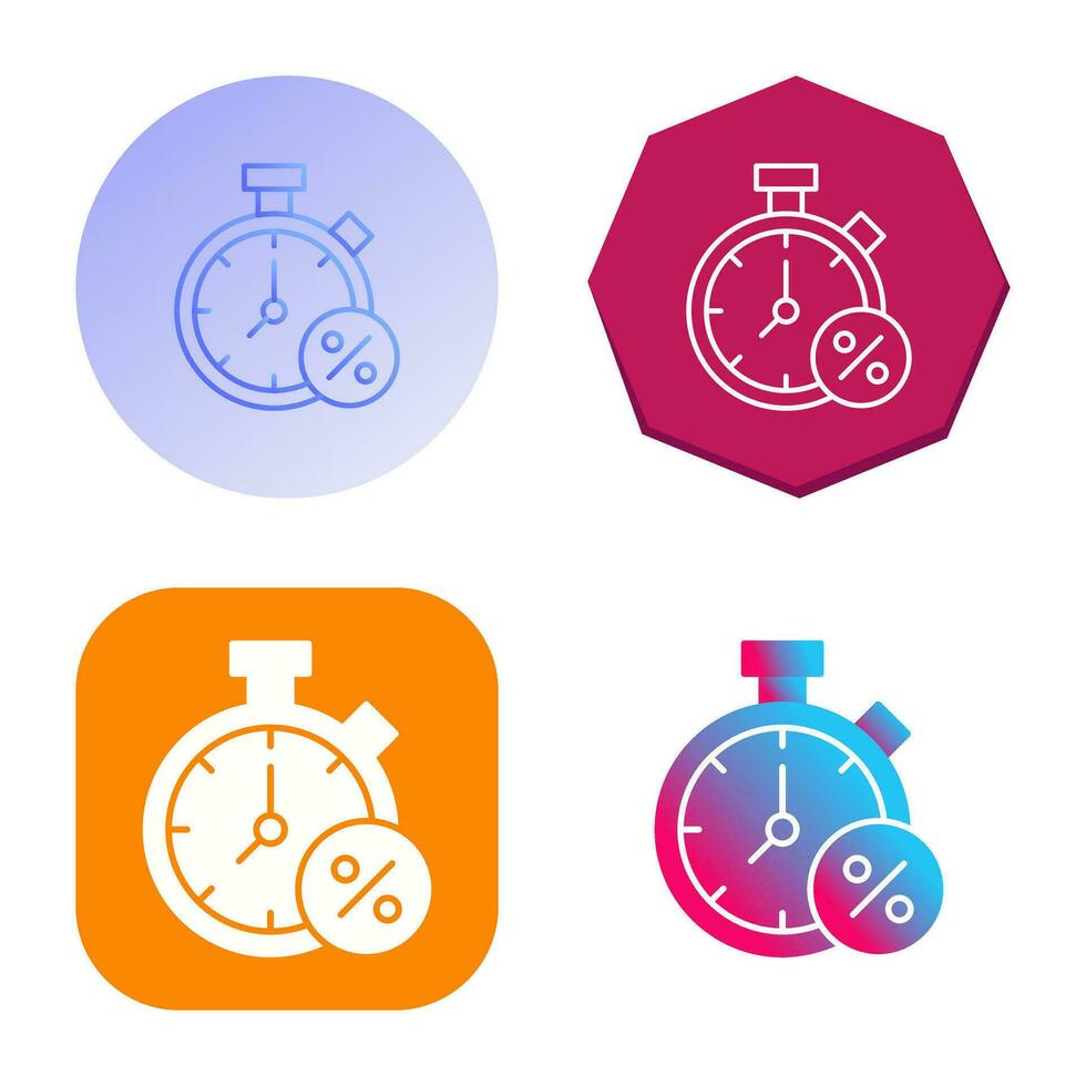 Timer Vector Icon 34405456 Vector Art at Vecteezy
