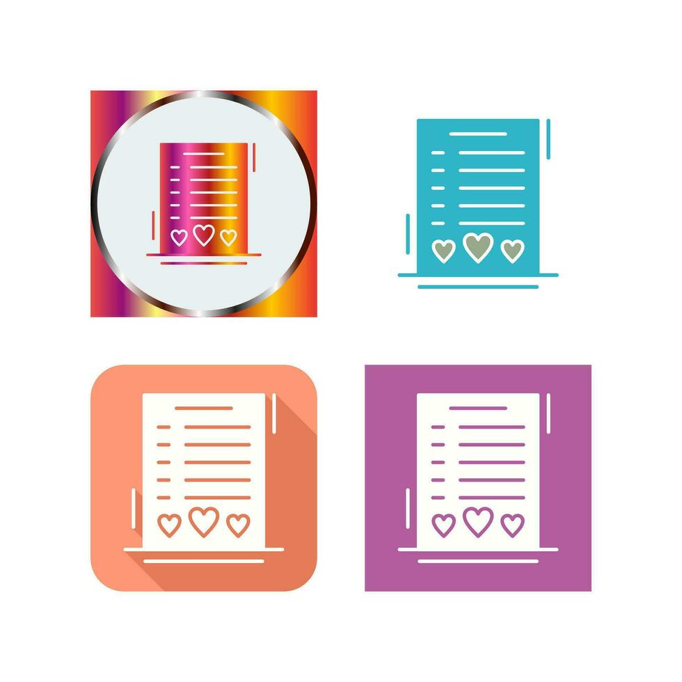 Wishlist Vector Icon 34409333 Vector Art at Vecteezy